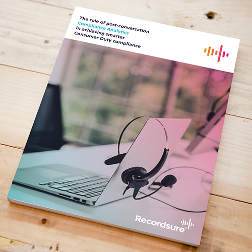 Post-Call Compliance Analytics for Smarter Consumer Duty Compliance ...